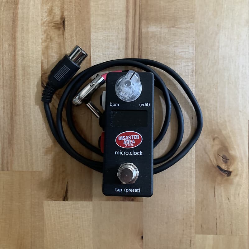 Disaster Area Designs Micro.clock w/ MIDI Cable | Reverb