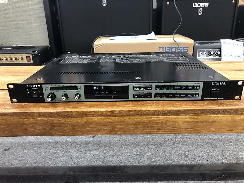 Sony MU-R201 1980's 2 Channel Digital Reverb | Reverb