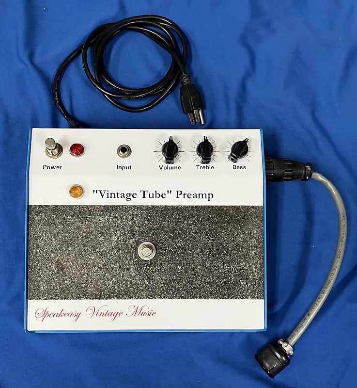 Speakeasy Vintage Music- T-122 PA, "Vintage Tube" Preamp, for | Reverb