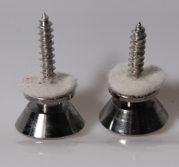 2012 Fender USA Stratocaster/Telecaster Strap Buttons (sbt15) | Reverb