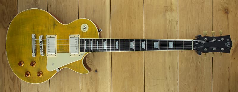 Maybach Lester Dirty Lemon PT 59 Aged, Amber Pickups | Reverb UK