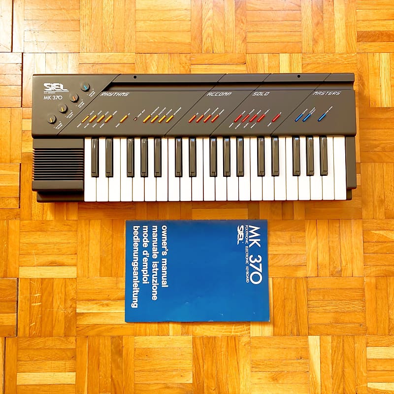 SIEL MK-370 (Italy, 1986) – Rare PCM Toy Keyboard Synth with | Reverb