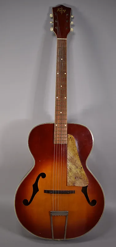 1950s Kay Archtop Sunburst Finish Acoustic Guitar | Reverb Australia