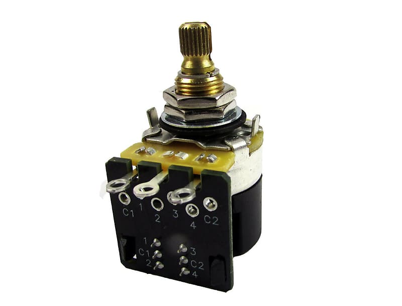 CTS PUSH / PULL Guitar Potentiometer 250K Logarithmic Pot | Reverb