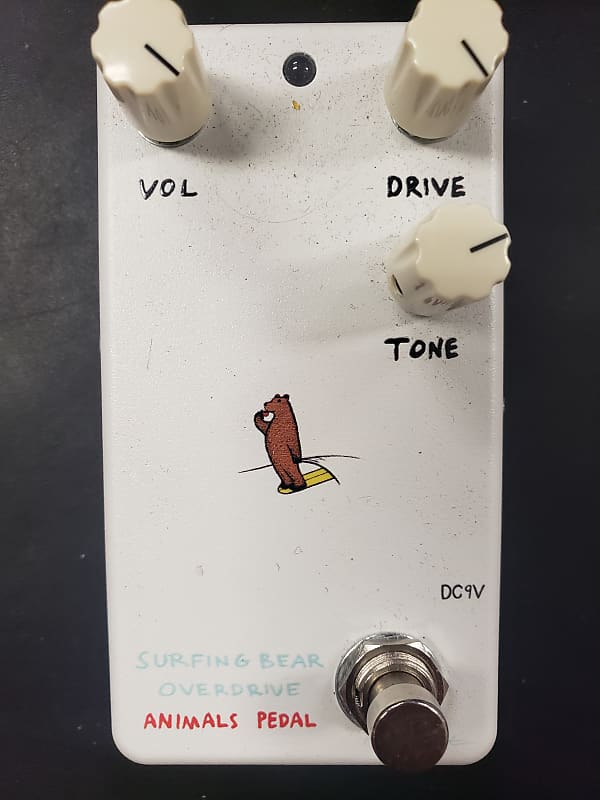 Animals Pedals Surfing Bear Overdrive | Reverb