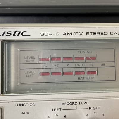 Realistic SCR-6 (1981-82) Boombox~ Fully Functional | Reverb