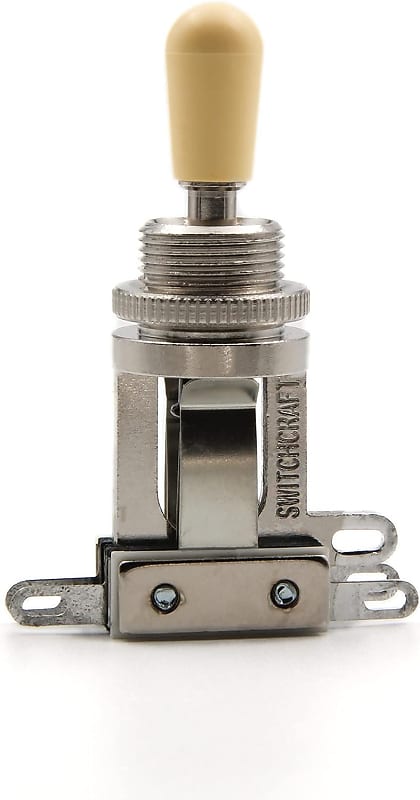 Switchcraft 3-Way Short Toggle Switch w/ Genuine Switchcraft | Reverb