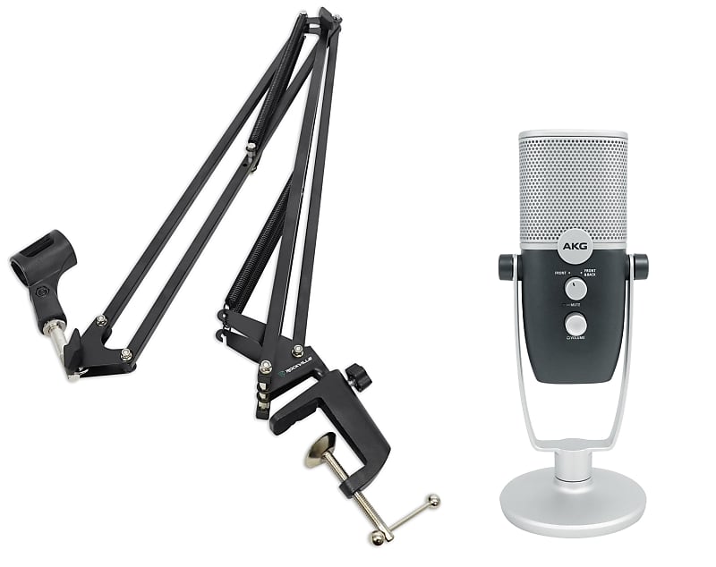 AKG ARA C22 USB Condenser Microphone+Mic Boom Arm For | Reverb