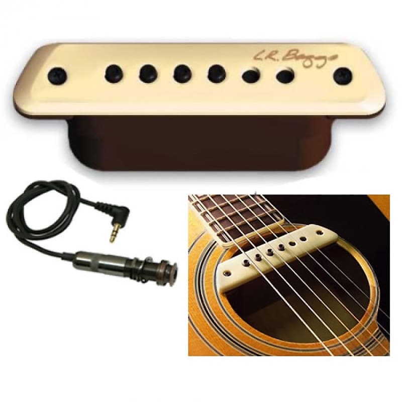 LR Baggs M1 Sound Hole Body Sensitive Acoustic Guitar Pickup | Reverb