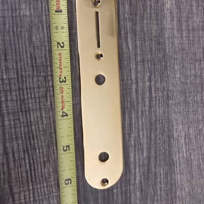 Telecaster Guitar Control plate 2022 - Gold | Reverb