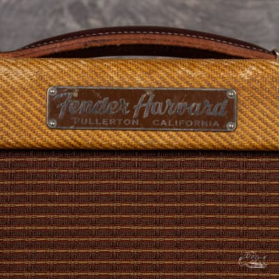 1958 Fender Harvard Amplifier | Reverb