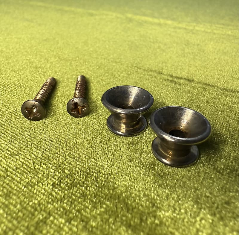 Original Vintage 1956-1959 Fender Stratocaster Strap Buttons | Reverb