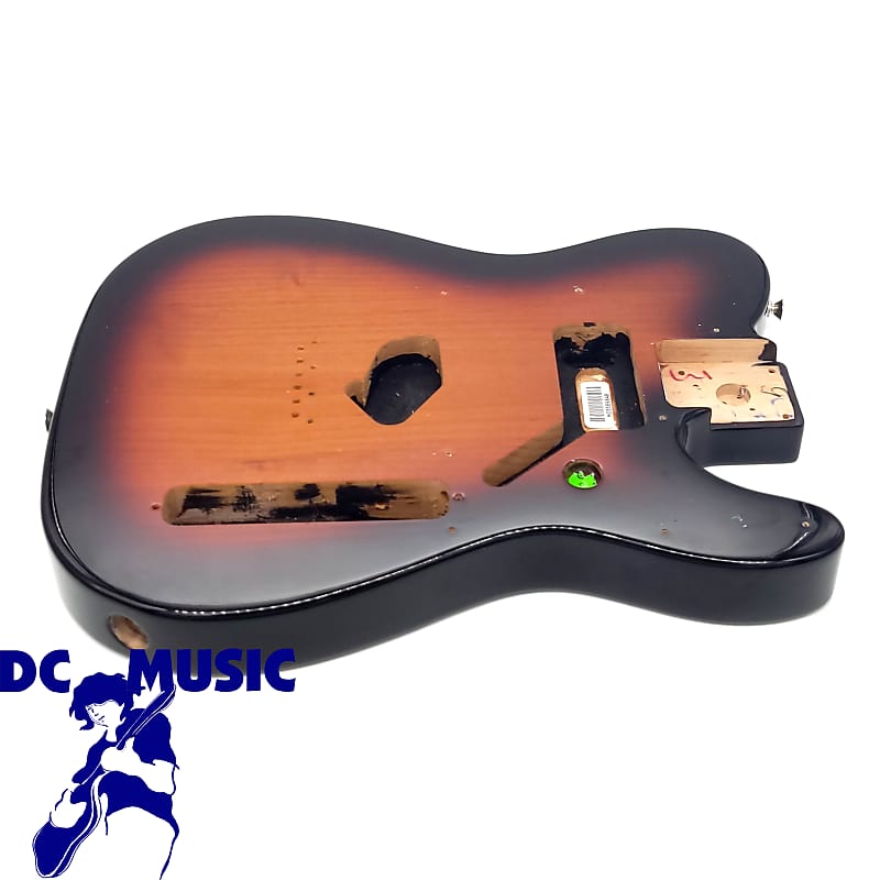 Fender Player Telecaster Replacement Body Brown Sunburst | Reverb