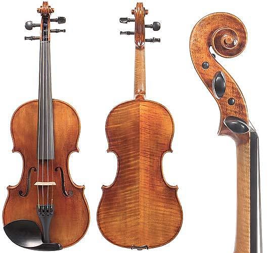 D Z Strad N201 Violin with Bow and Case | Reverb