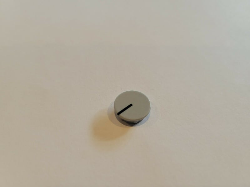 Randall Amp Knob Cap / Top Gray RG100ES RG80ES RG150ES | Reverb