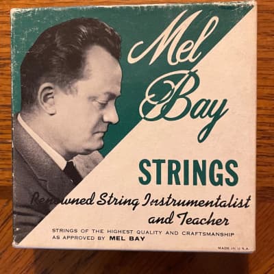 VINTAGE Original 1950's Mel Bay Strings Empty Box - RARE | Reverb