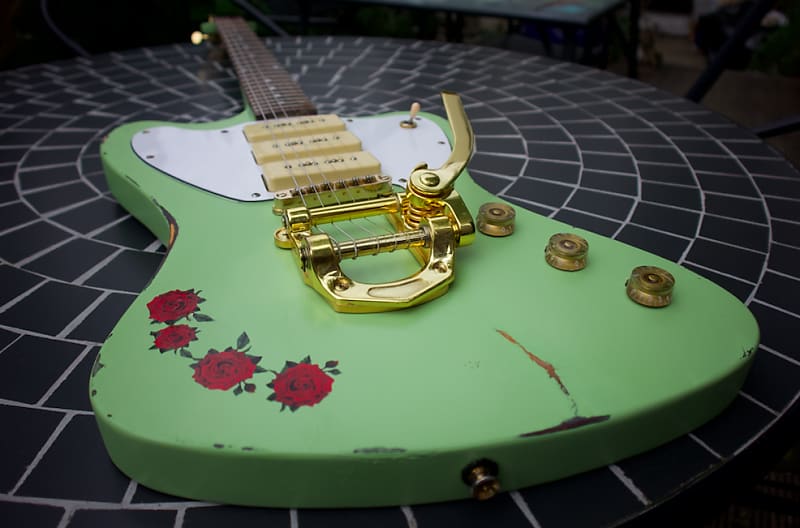 Firebird non reverse Antique Kerry Green with trem 1 | Reverb Canada