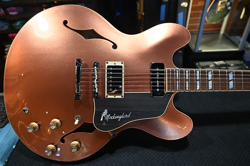 Josh Williams Guitars Mockingbird 2023 - Sparkle Burgundy | Reverb