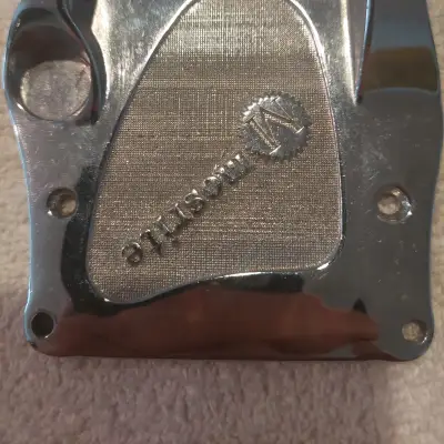 Mosrite Tailpiece Base 1960s Chrome | Reverb