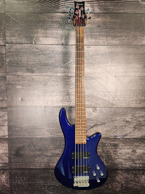 Schecter Deluxe-5 5 String Bass Guitar (Raleigh, NC) | Reverb