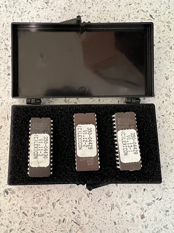 Lexicon PCM 70 REV 3.0 Chip Set of 3 Intel Chips for FX | Reverb