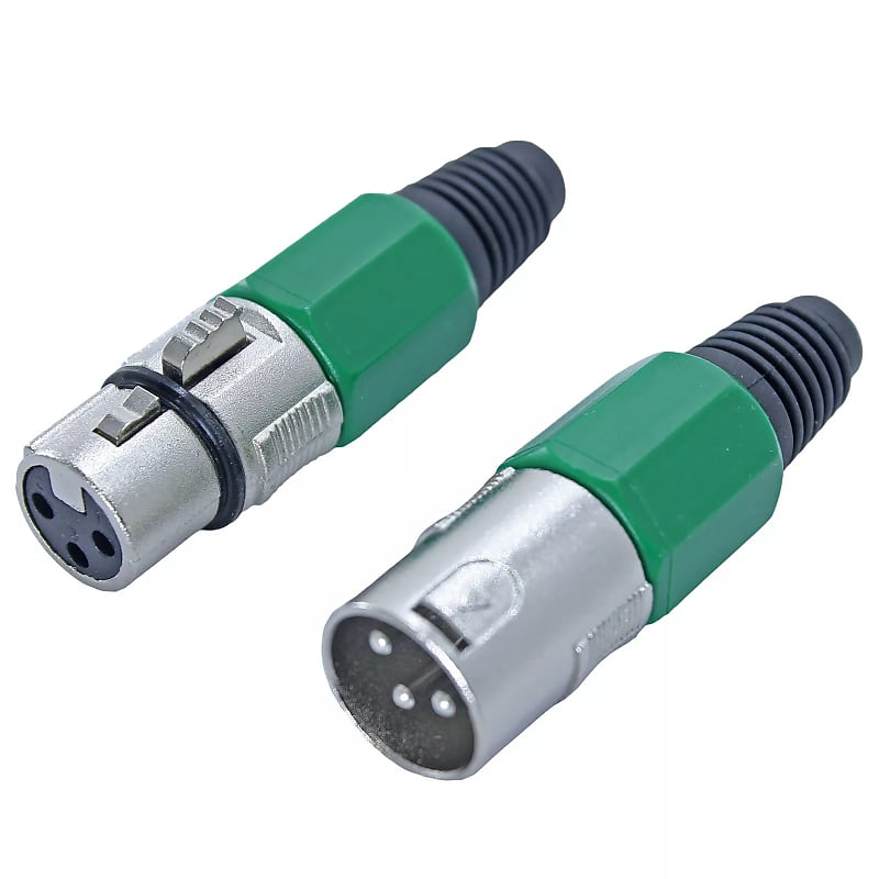 Xlr Colored Male & Female Mic Cable Microphone Plug Audio | Reverb