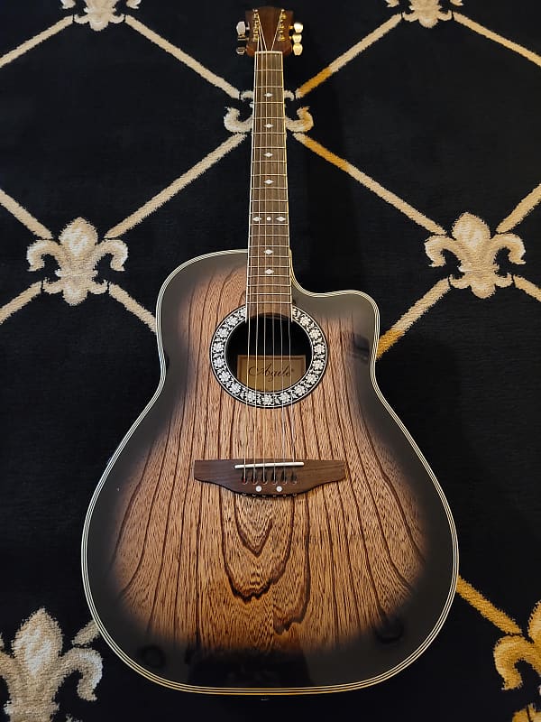 Agile HRB-200 BRN acoustic electric, thin body, single | Reverb