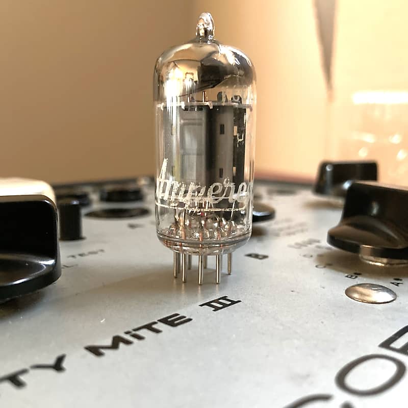 1957 Amperex Holland Long Plate 12AX7/ECC83 Tube - MC5 | Reverb