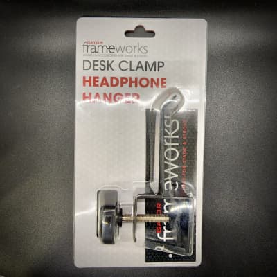 Gator Frameworks GFW-HP-HANGERDESK Headphone Hanger For Desks | Reverb