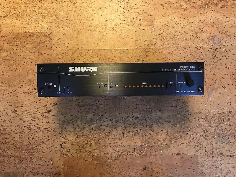 Shure DFR11 digital EQ & feedback reducer | Reverb