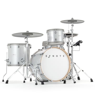 EFNOTE 7 Electronic Drum Kit - White Sparkle | Reverb