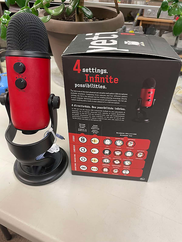 Yeti Blue USB Condenser Microphone | Reverb