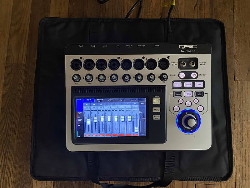 QSC TouchMix-8 Touch Screen Compact Digital Mixer 2010s - | Reverb