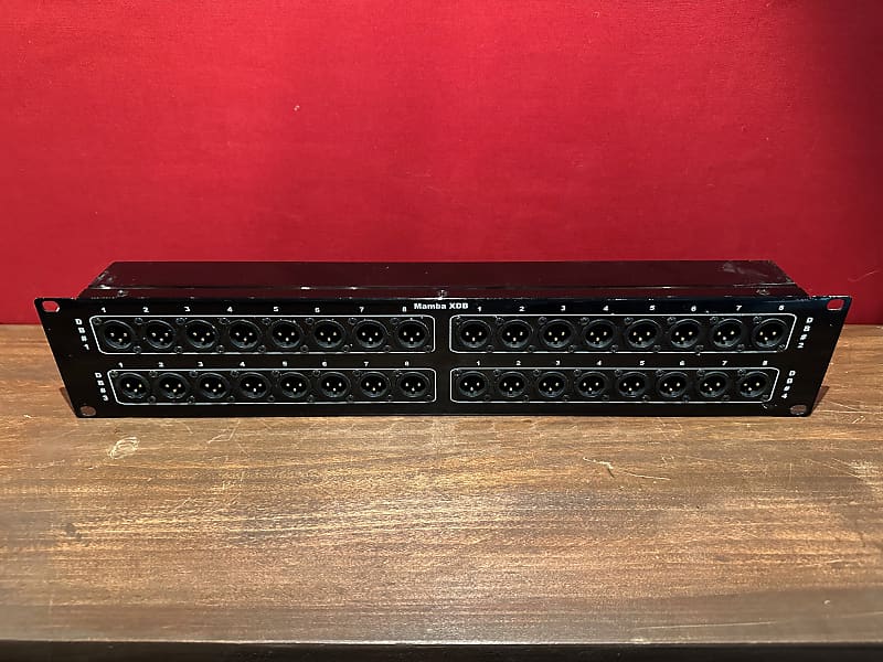 NetworkSound 32XDB - 32 XLR Male to DB25 Patch Bay | Reverb