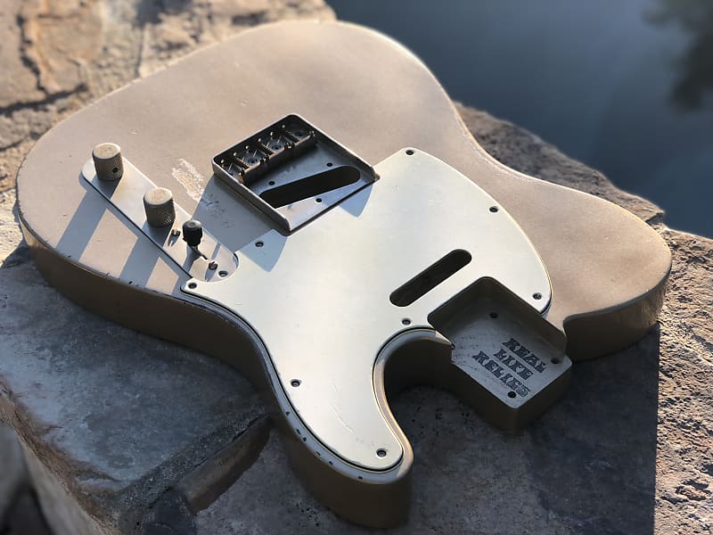 Real Life Relics Tele Telecaster Body Aged Shoreline Gold | Reverb UK