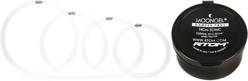 Remo Tone Control Rings - 12" 13" 14" 16" Bundle with RTOM | Reverb