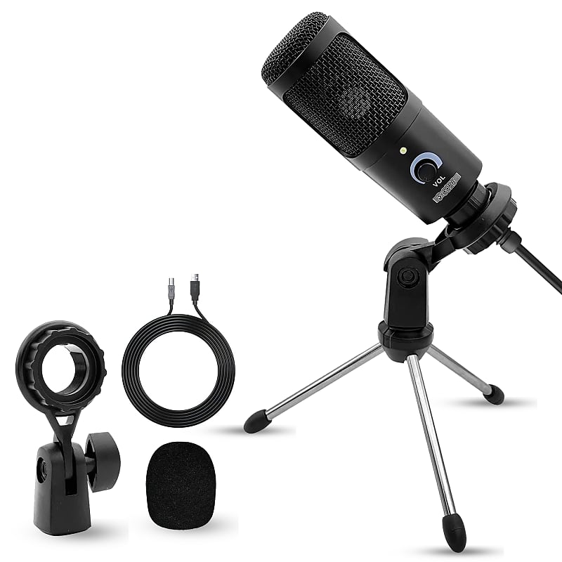 5Core Recording Microphone Podcast Bundle w Condenser Mic | Reverb