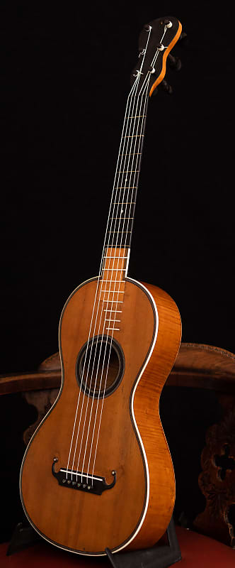 Original 19th Century Romantic Guitar - Lacote style | Reverb