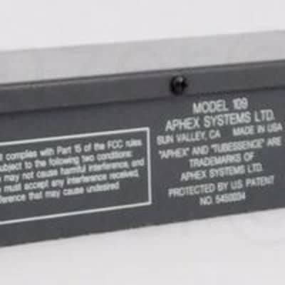 Aphex 109 Parametric Equalizer with Tubessence Röhren Tube EQ | Reverb