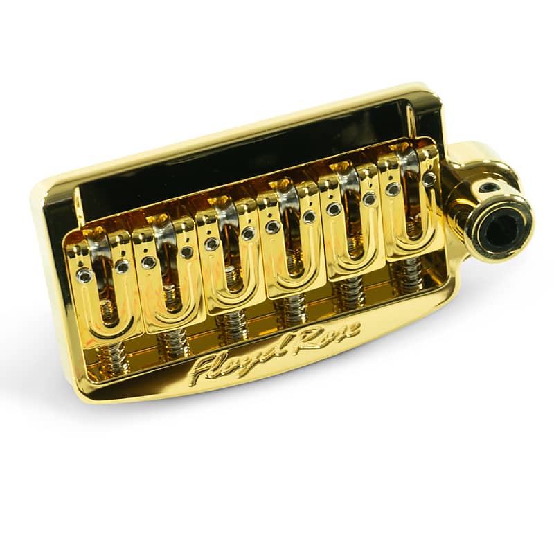 Floyd Rose RT300W Rail Tail Tremolo Wide Spacing - Gold | Reverb