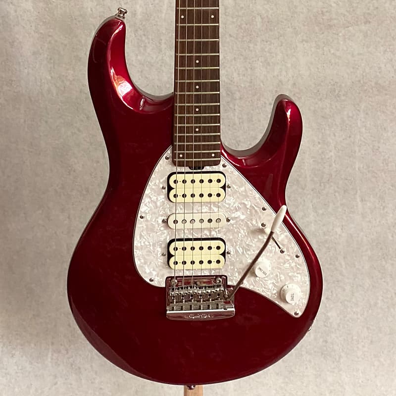 Ernie Ball Music Man 2003 - Cherry Red Gloss | Reverb