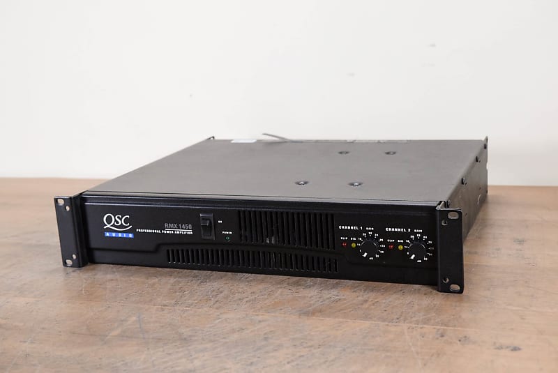 QSC RMX1450 Two-Channel Power Amplifier (church | Reverb Australia