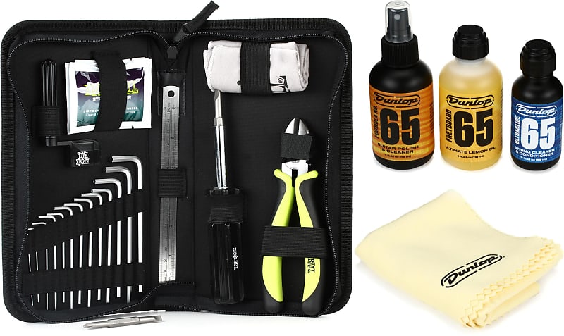 Ernie Ball Musician's Tool Kit Bundle with Dunlop 6504 Guitar | Reverb