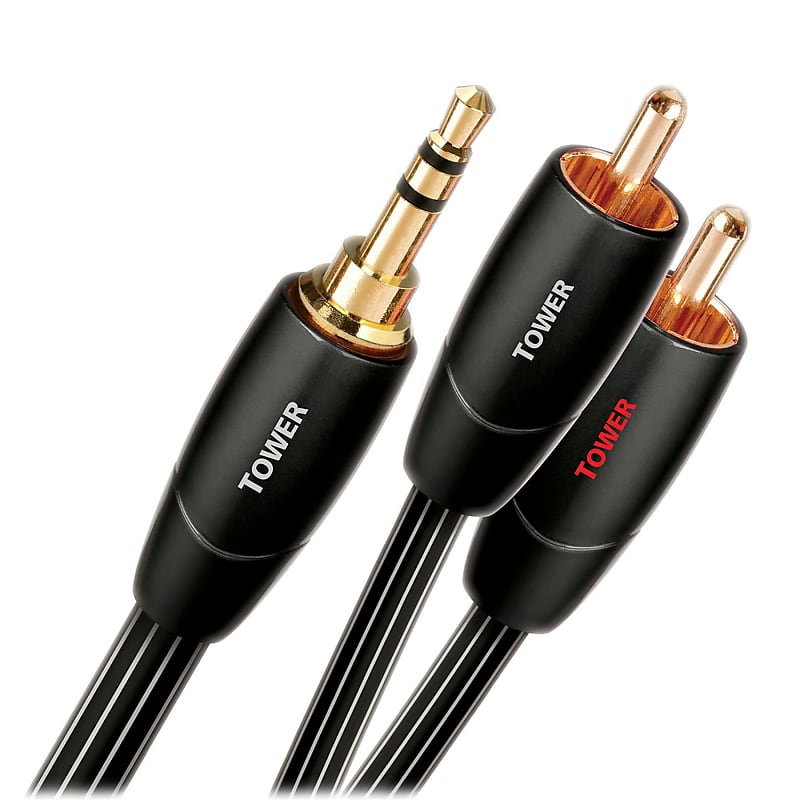 Audioquest: Tower RCA Y-Cable (3.5mm - RCA) 3.5mm-RCA 2.0M | Reverb