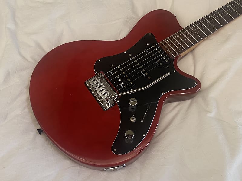 2002 Godin SDxt - Strat, Tele, Les Paul Hybrid - Translucent | Reverb