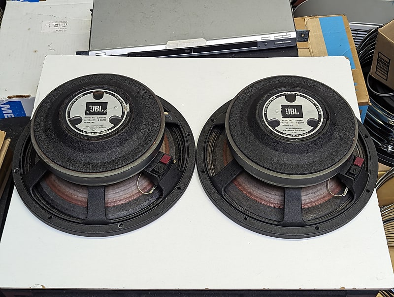 Matched Pair! JBL 600 Watt 2206H/2206HPL 12" Speakers / | Reverb