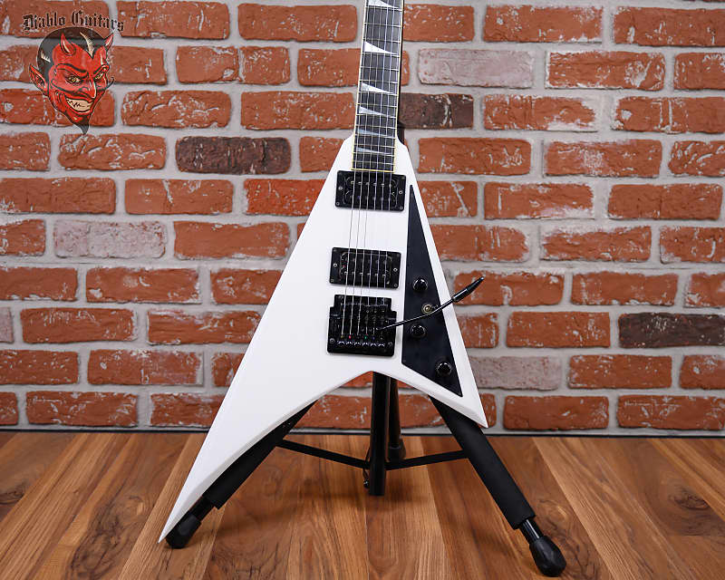 Jackson USA RR1 Rhoads Metallic White 1986 w/OHSC | Reverb
