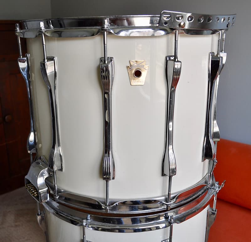 Ludwig 15x12" Marching Snare + Additional Used Snare Head + | Reverb