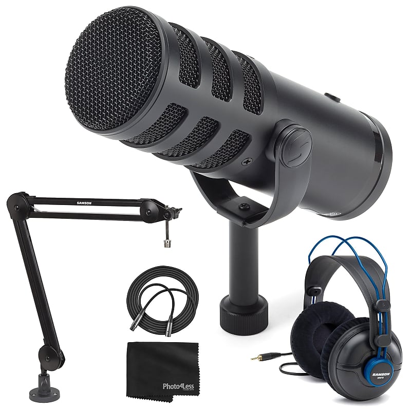Samson Q9U XLR/USB Dynamic Broadcast Microphone + | Reverb