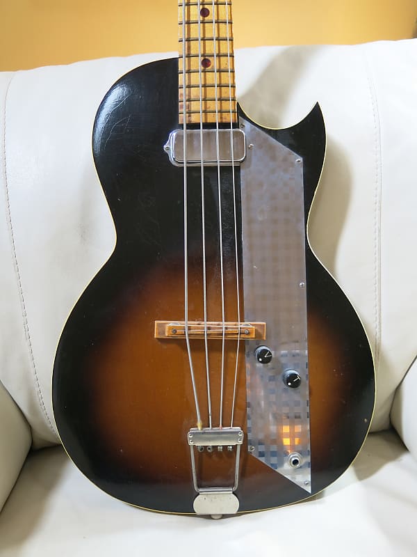 Kay Value Leader Bass late 50's-early 60's - Sunburst | Reverb
